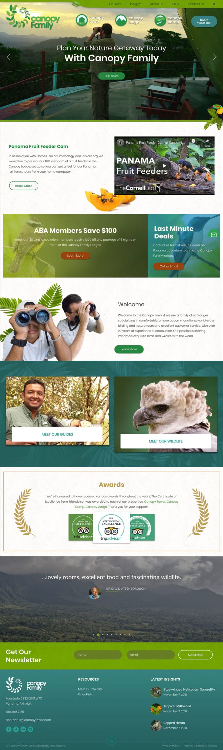 Canopy Family | Treefrog Inc.