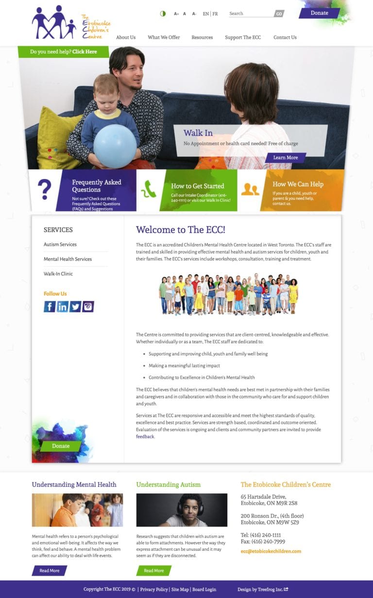 Website Portfolio | Treefrog Inc.